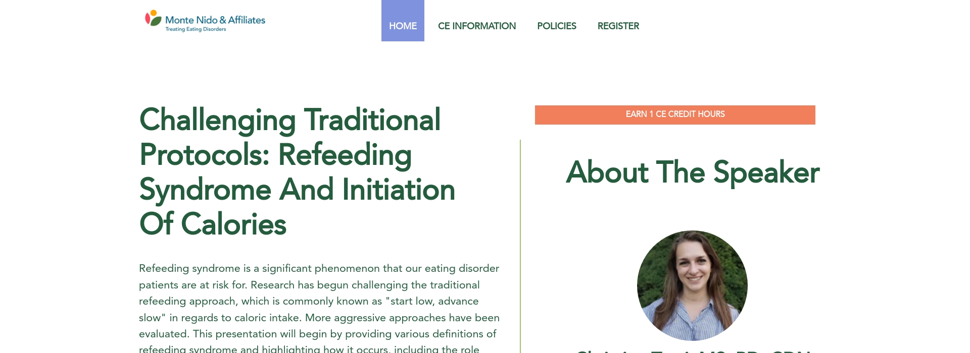 Challenging Traditional Protocols: Refeeding Syndrome and Initiation of ...
